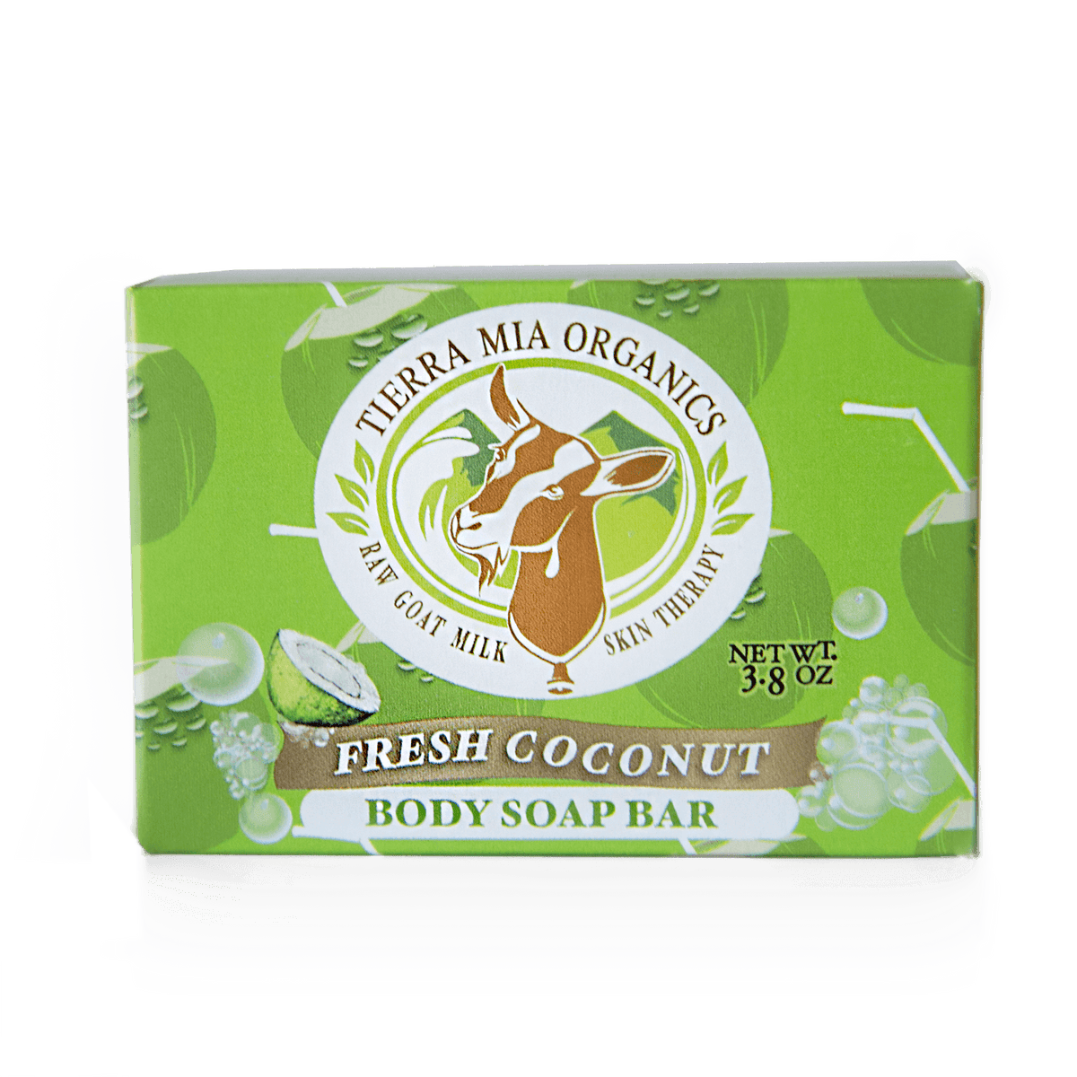 Fresh Coconut Handmade Body Soap Bar - Tierra Mia Organics